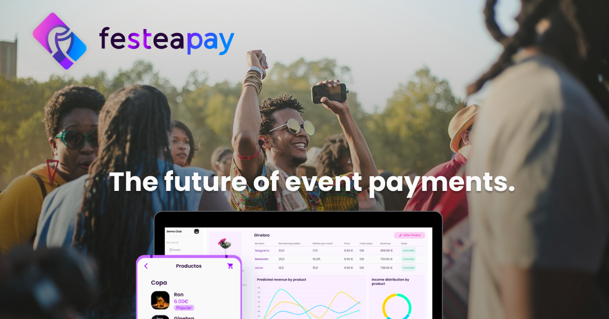 FesteaPay: Eliminate lines to order at events with mobile cashless payments